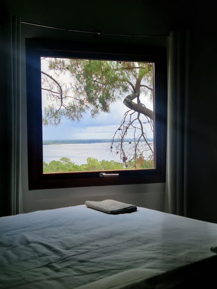 Château D'eau Et Maison Avec Vue -Piscine - Lacanau