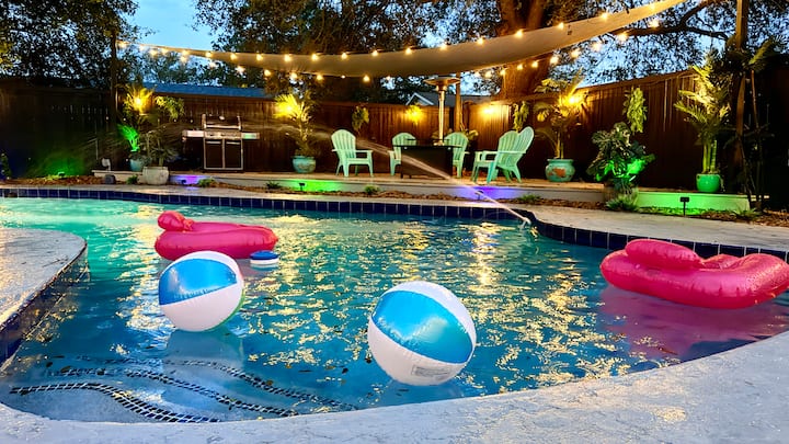 Top-rated Glamping Oasis | Pool |Hot Tub |Sleeps 5 - 