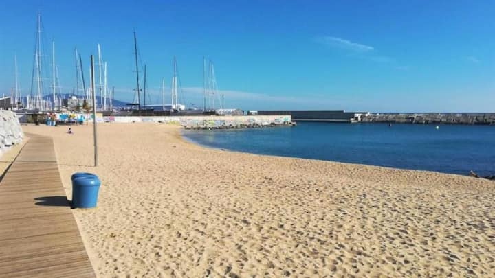 Habitación Con Aire Acondicionado Metro 5min Playa - Badalona