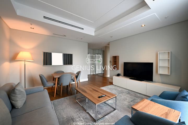 5 Stars 2 Bedroom Apartment | Pool | Gym | Spa - Istanbul