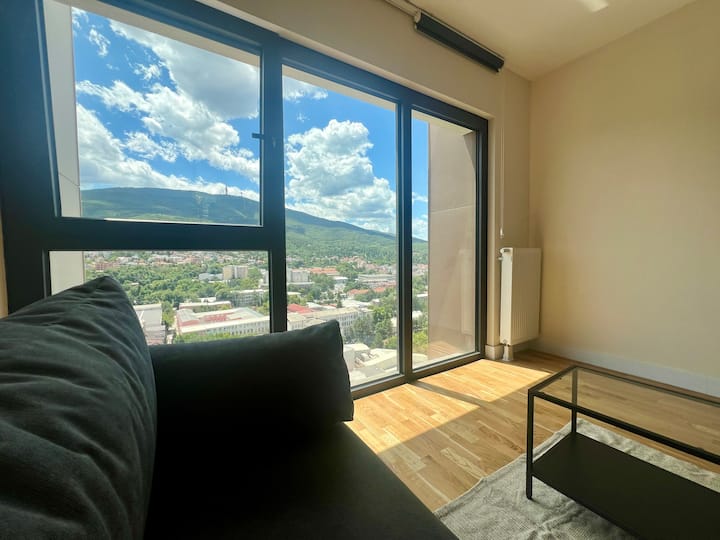 Panoramic Penthouse Apt In Diamond Of Skopje - Skopje