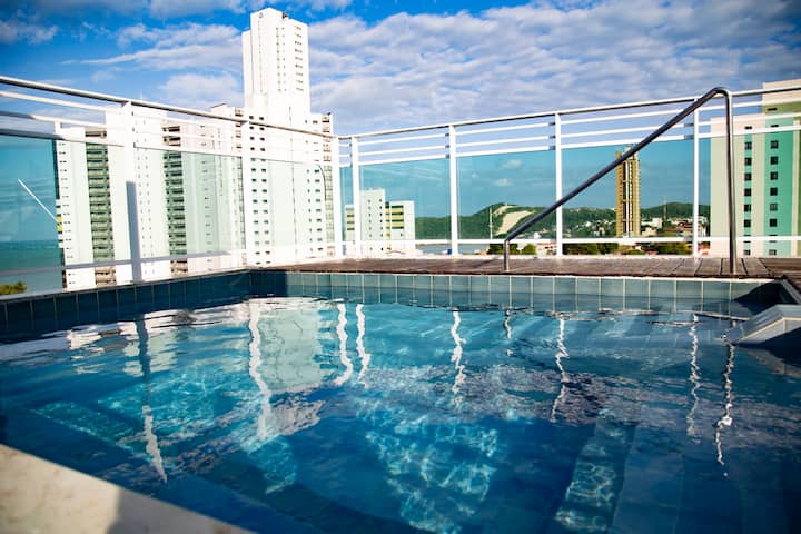 Conforto E Lazer Com 
Vista Mar
Piscina Rooftop - Natal