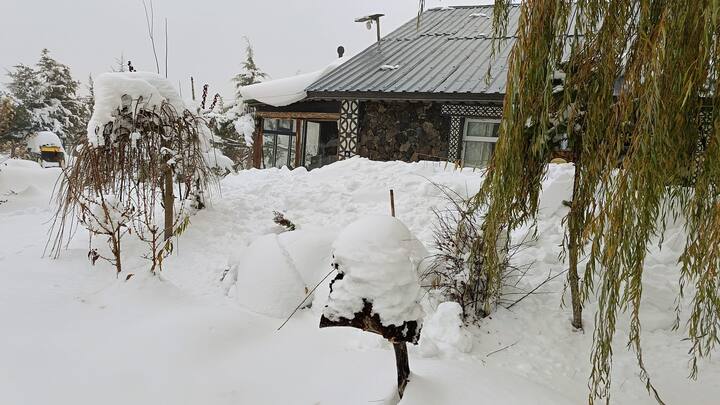 şöMineli Teraslı Villa şIşme Botlarla Kayak Vardır - Abant Gölü