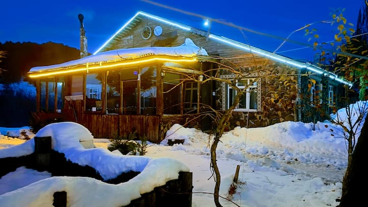 şöMineli Teraslı Villa şIşme Botlarla Kayak Vardır - Abant Gölü