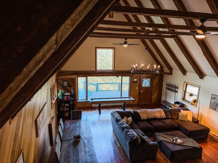 A-frame Near Psu | Sleeps 10 + Sauna - Whipple Dam State Park, Petersburg