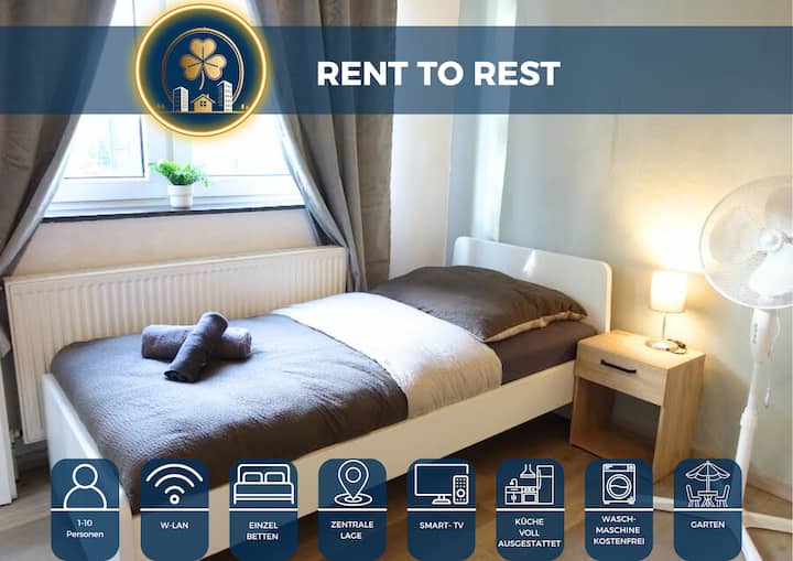 Rtr•garden•fully Equipped•smart Tv•long-term Deals - Gelsenkirchen