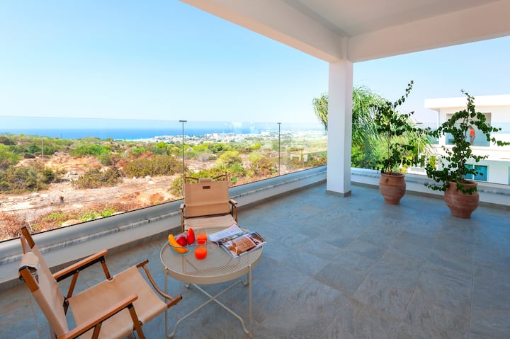 Royal Panoramic View  3bdr Villa W/ Pool Ayia Napa - Ayia Napa