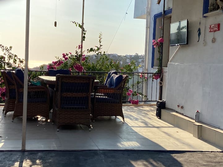 Deniz Manzaralı Dubleks Villa - Güllük