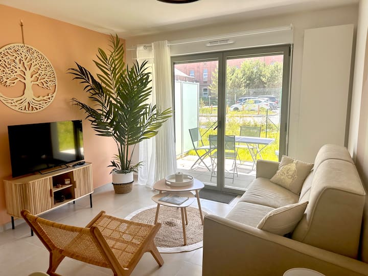 Chérima - Rdc - Terrasse Et Parking à Berck-plage - Berck