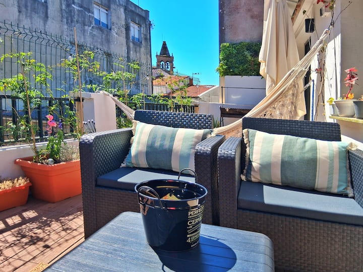 Appartement Avec Terrasse, Centre Historique Noia - Noia