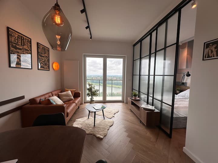 >Sky Apartment‼️ River View I Gym I Kayak‼️premium - Wrocław