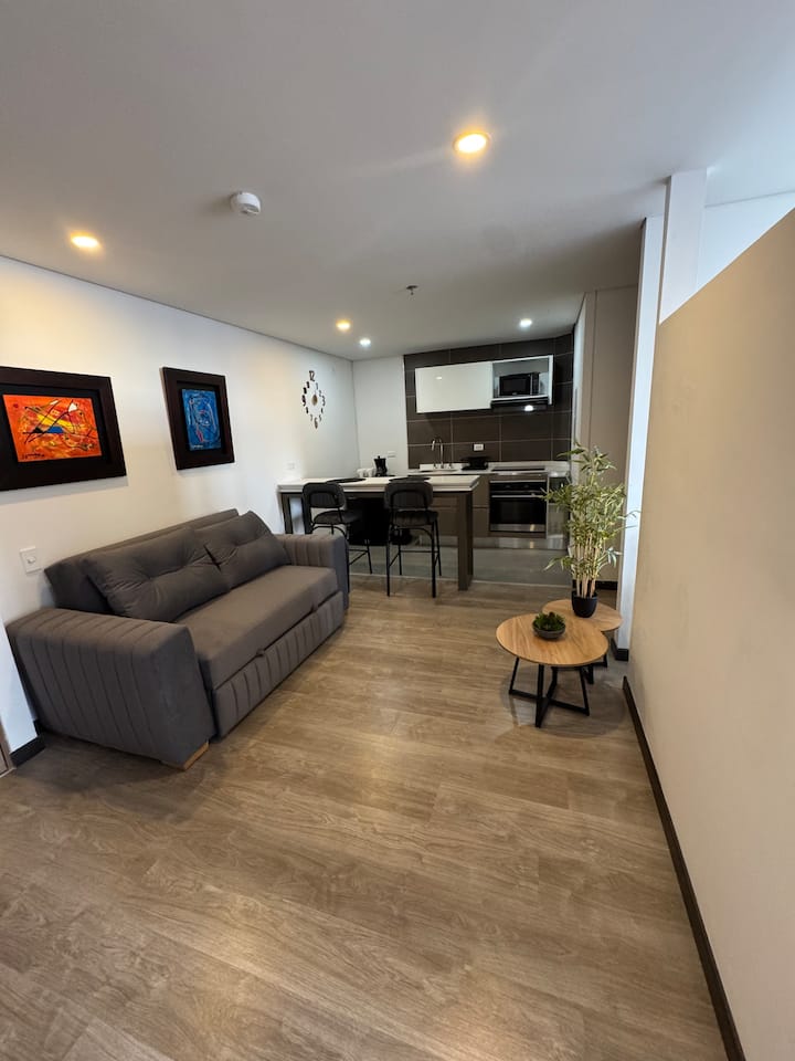 Cómodo Loft Con Increíble Vista - Bogotá