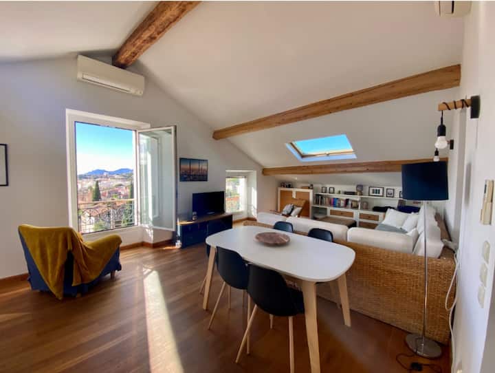 Loft Romantique Lumineux Vue Mer - Le Cannet