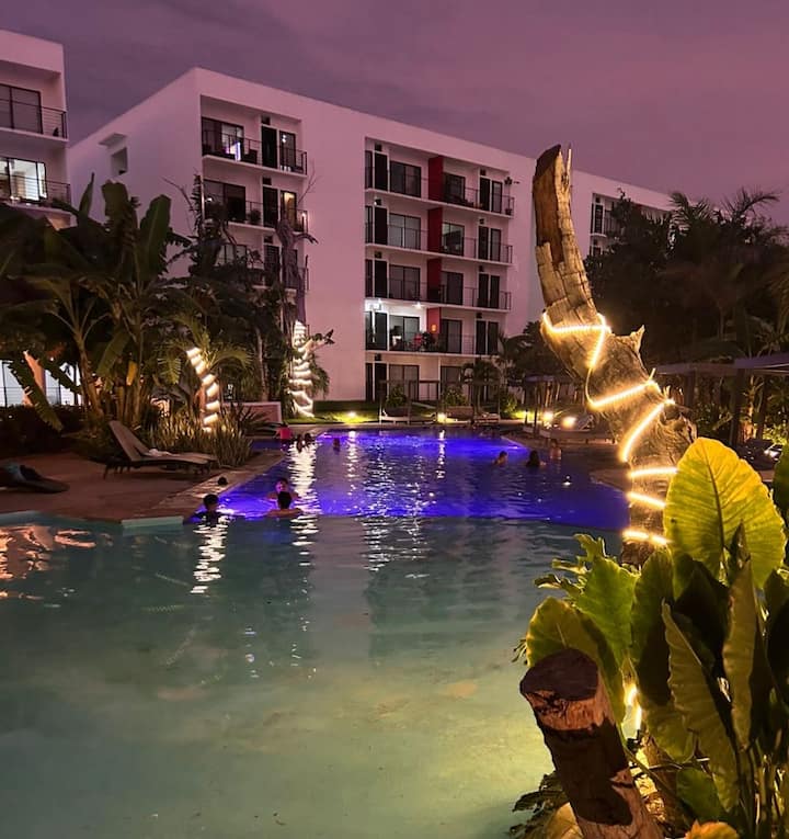 Hermoso Dpto. En Primer Piso A 10 Min De Bucerías. - Bucerías