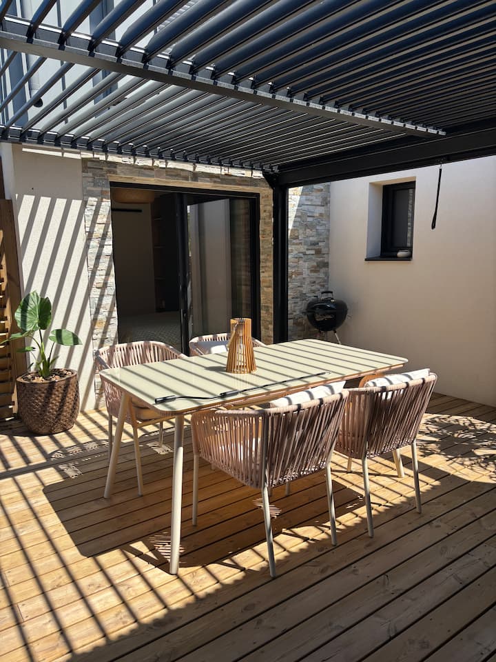 Binic-500m Plage-terrasse & 2 Espaces Indépendants - Saint-Quay-Portrieux