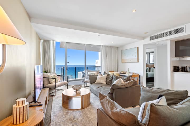 Hilton - Lvl17 Luxury Ocean View - Gold Coast