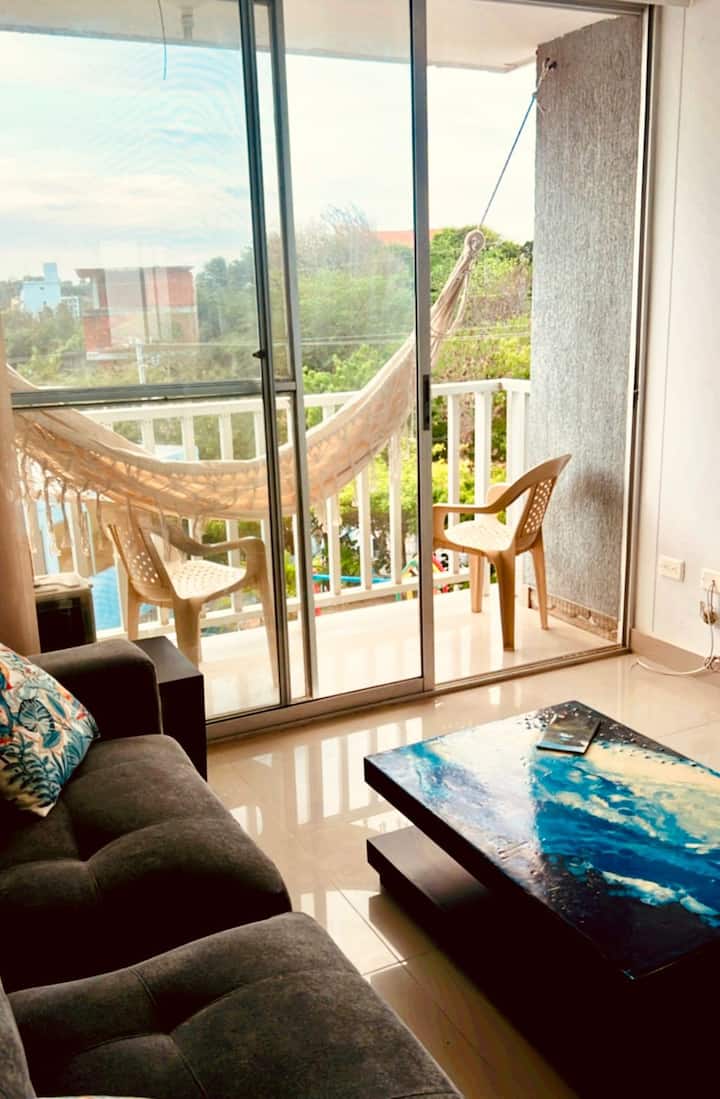 Beach Apartment For Nomads Digital - Puerto Colombia