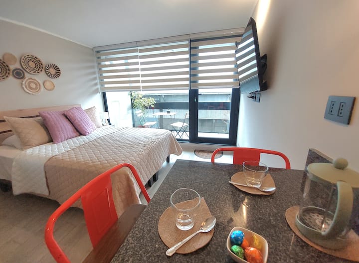 Estudio Moderno A 1 Cuadra De La Costanera - Los Ríos