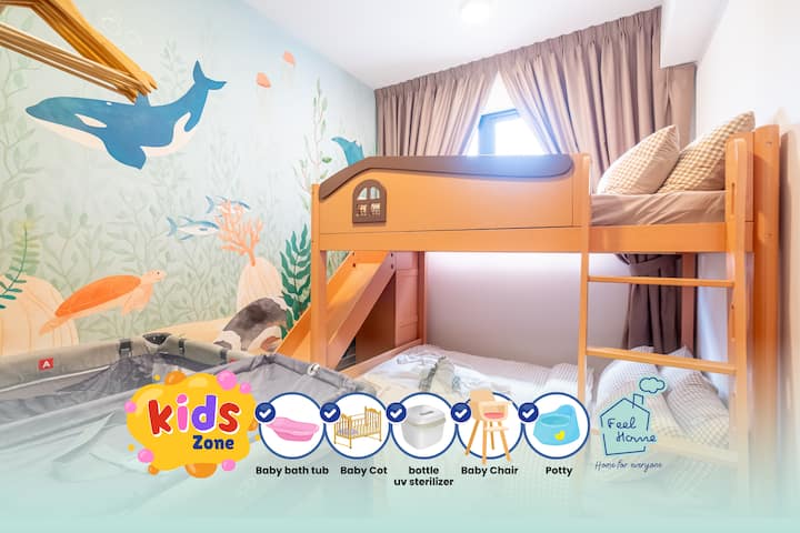 Pastel Family Paradise  Baby Gear M Vertica Kids - Kuala Lumpur