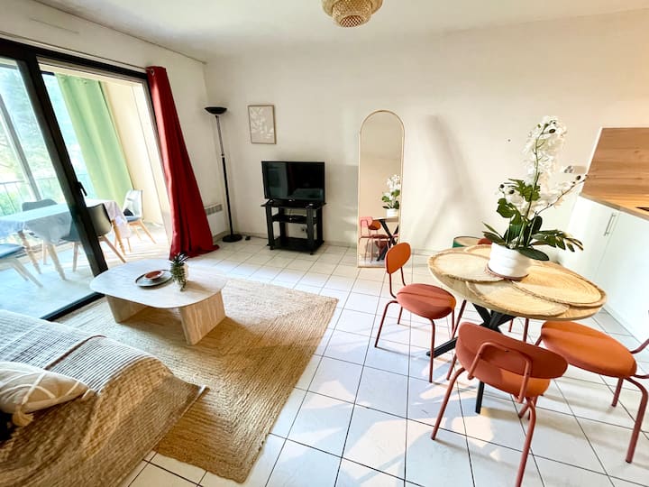 T2 Climatisé Piscine Port Coudouliere - Six-Fours-les-Plages