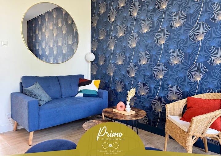 Maison Malabry En Centre Ville Avec Jardin 6 Pers - Bressuire