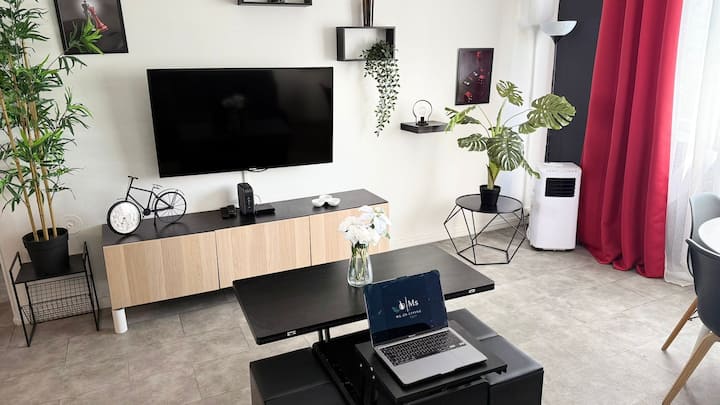 Cosy La Haut | Séjour Familial | Wifi | Netflix - Noisy-le-Grand