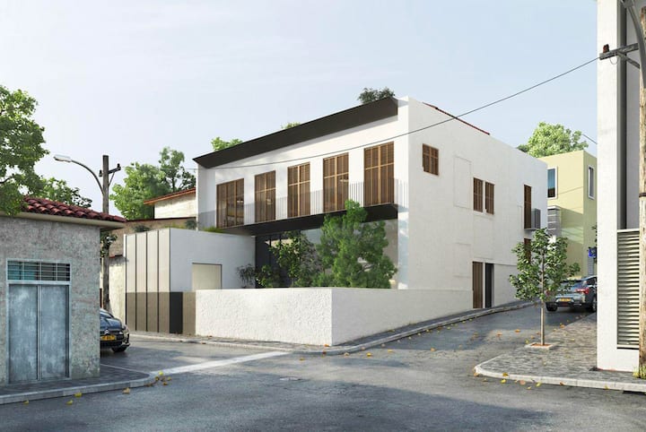 Neve Tsedek 3 Chambres Duplex Luxe | Mamad - Israël