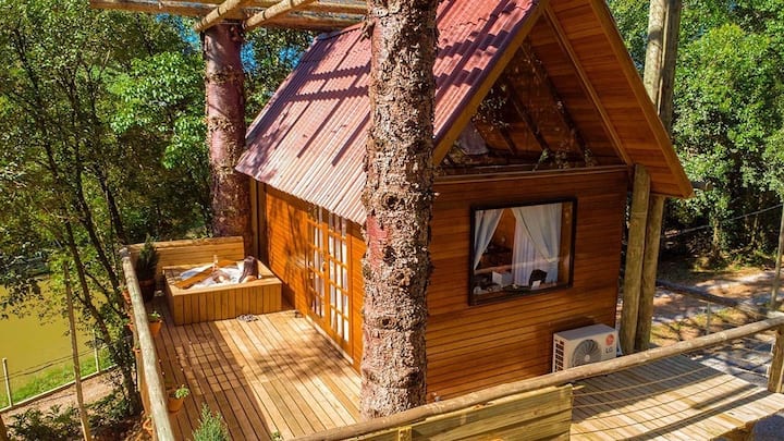 Casa Na áRvore Com Banheira De Imersão - Bento Gonçalves