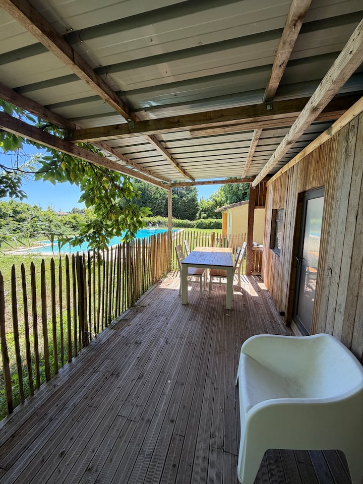 Tiny House Provence Clim/piscine Jardin - Monteux