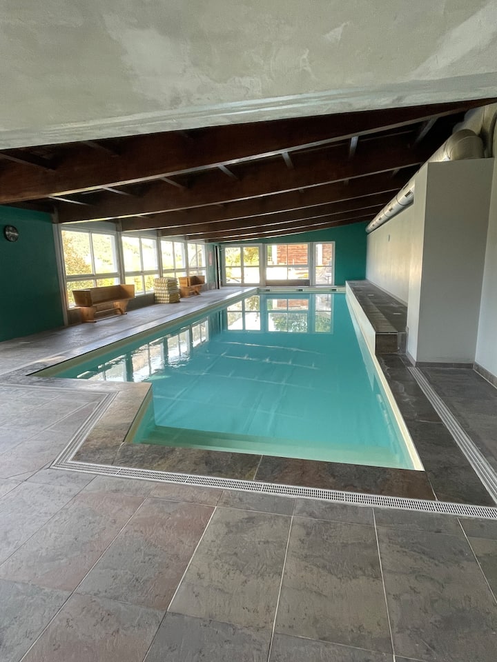 T3 Terrasse Piscine Sauna Spa Jausiers Magnans 1 - Larche