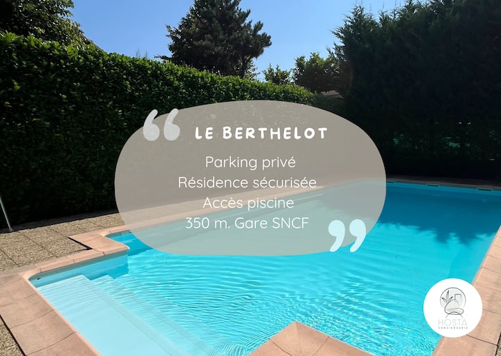 Le Berthelot_résidence Avec Piscine_gare Sncf - Ambérieu-en-Bugey