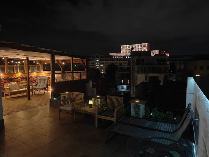 Wonderful Cozy  Terrace ~ In The Heart Of The City - Bucarest