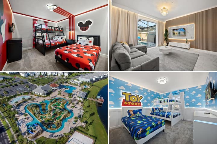 4 Bd/ 3 Ba Sleeps 14! Storey Lake (2952 Ps) - Kissimmee, FL