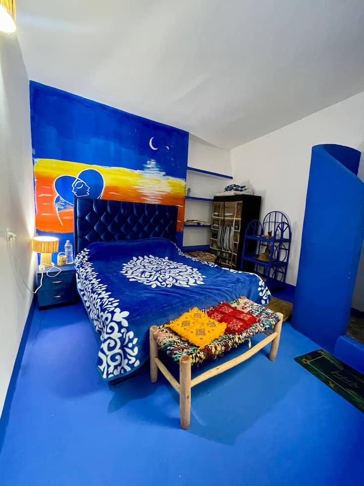 Blue Escape In The Heart Of Asilah - Asilah