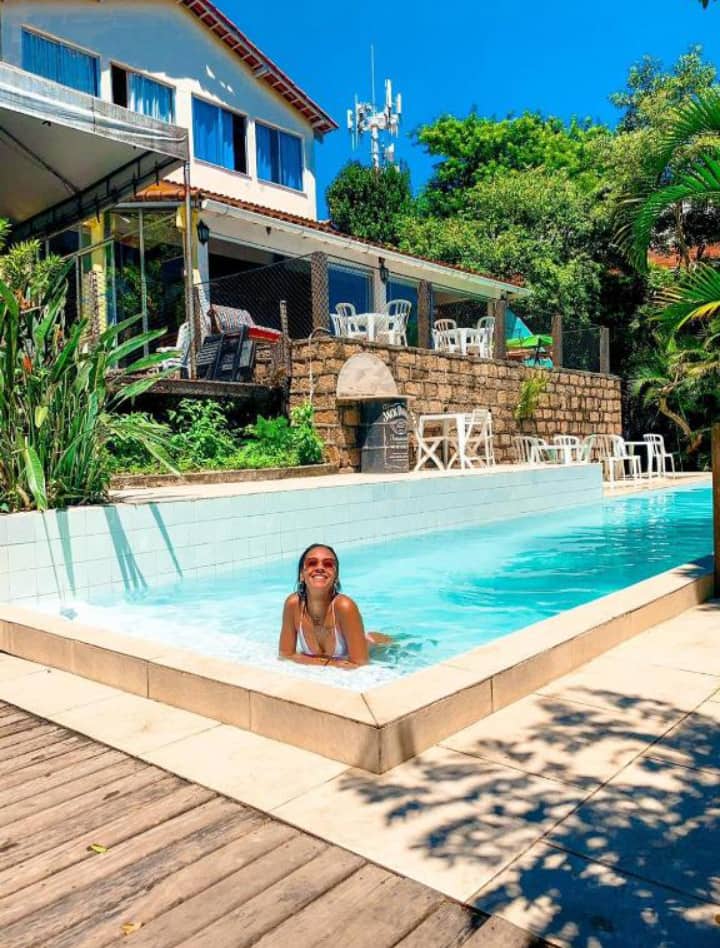 Refugio: Piscina E Conforto Para Grupo E Família - Rio de Janeiro