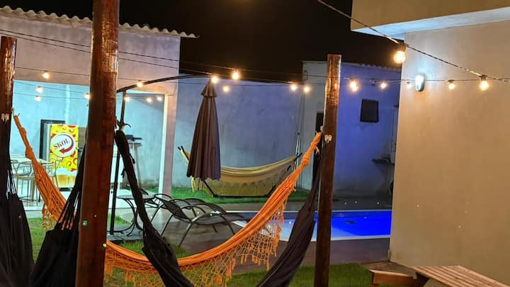 (Novíssima) Casa De Temporada A 09min Do Thermas - Olímpia