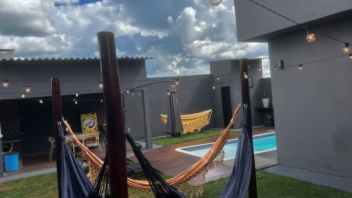 (Novíssima) Casa De Temporada A 09min Do Thermas - Olímpia