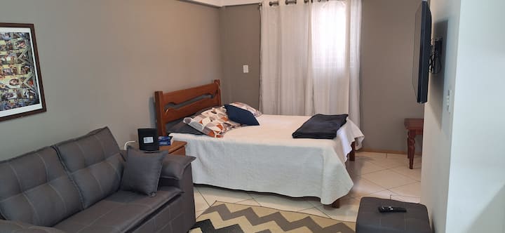 Studio Moderno, Aconchegante, 1vaga, Tvsmart, Wifi - São Carlos
