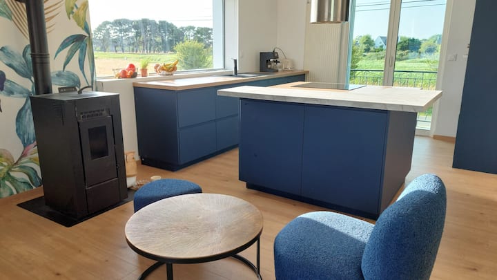 Maison Au Calme Au Bord De Mer - Plouhinec