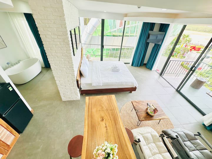 Honeymoon Sweet | River View • Bathtub • Balcony - Bình Minh