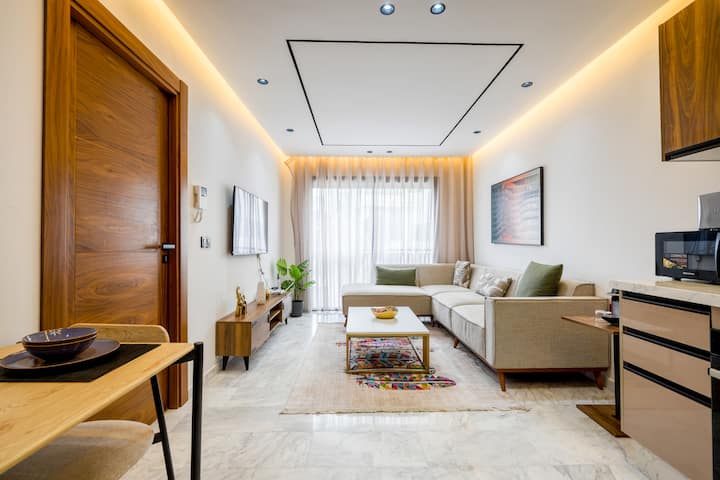 ÉLégant Studio N21 à Palm View - Quartier Palmier - Casablanca