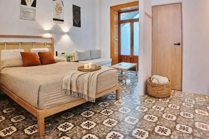 105 B. Renovada Suite En El Corazón De Puebla - Puebla