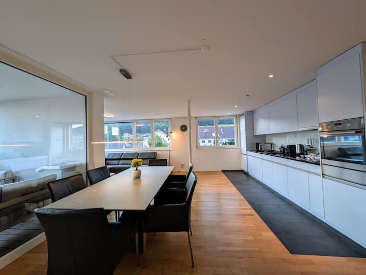 Scenic Swiss Apt | 1g Wifi, 3 Mins To Golf Club - Aarau