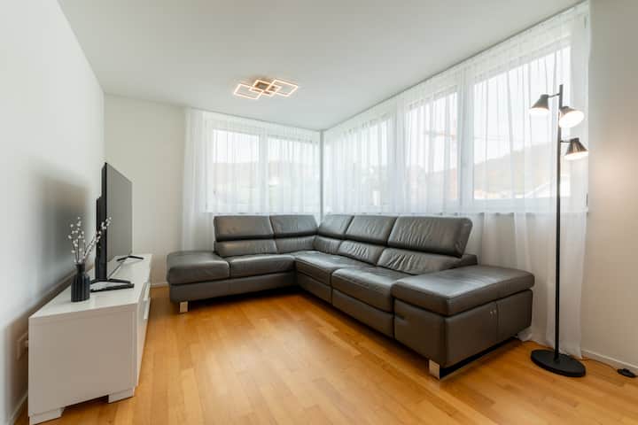 Scenic Swiss Apt | 1g Wifi, 3 Mins To Golf Club - Aarau