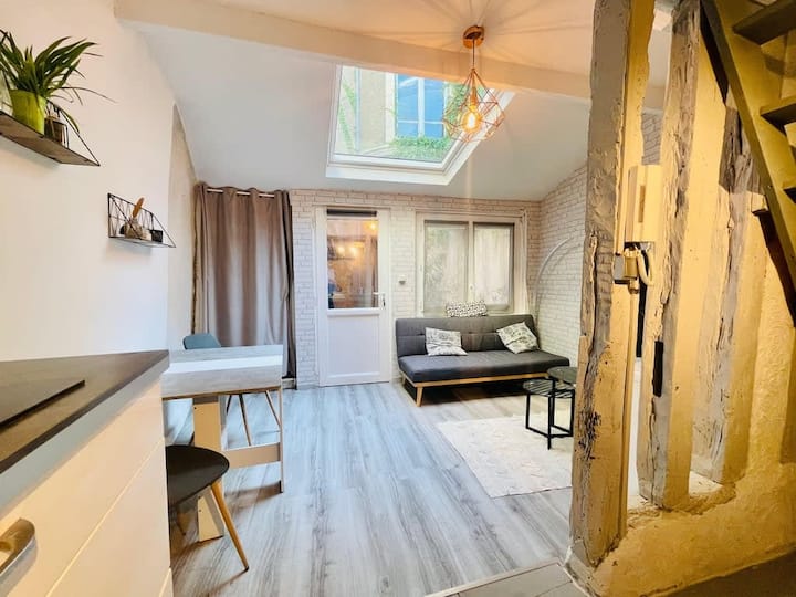 Charmante Maison Triplex Avec Petite Cour - Orléans