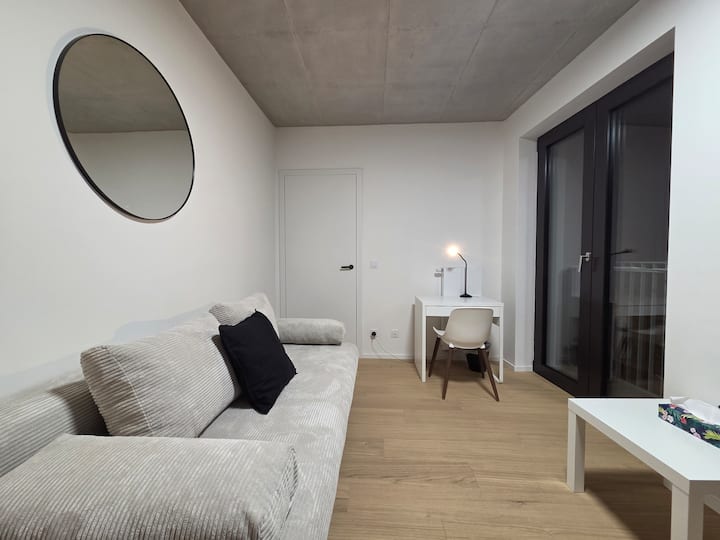 Luxury Apartment With 2 Balconies, Parking, Bakery - Brno
