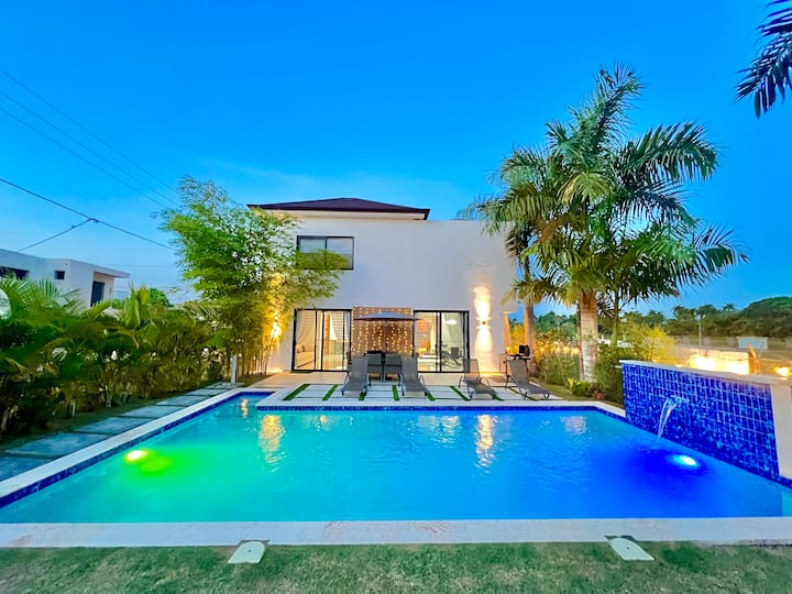 Villa Exclusivo Piscina Y Barbacoa Zona Turística - Puerto Plata
