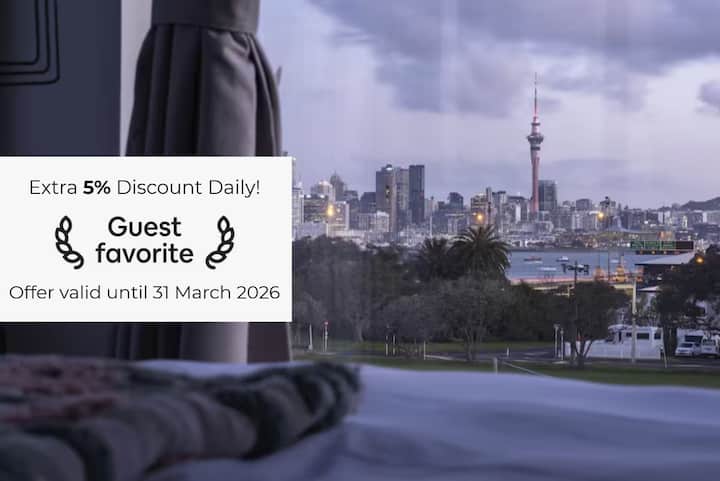 Luxe 5-br Home With Sky Tower Views 10 Mins To Cbd - Auckland