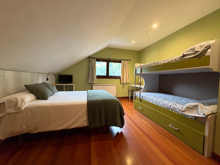 Habitación Familiar De Montaña 10 - Asturias
