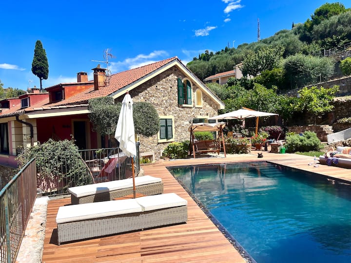 Luxury Villa/spa Riviera Ligure/costa Azzurra - Imperia